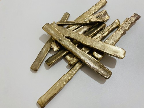 1000 GRAMS SCRAP GOLD BAR FOR GOLD RECOVERY MELTED DIFFERENT COMPUTER ...