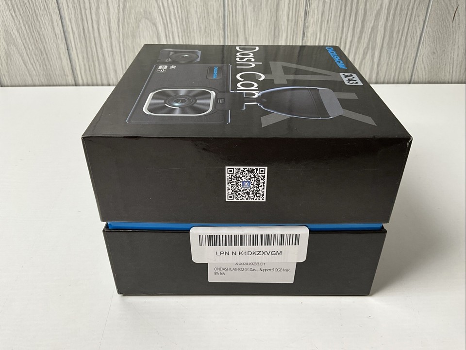 ONDASHCAM O2 Dash Cam Front/Rear, 4K/2.5K Dual Dash Camera for Cars W ...