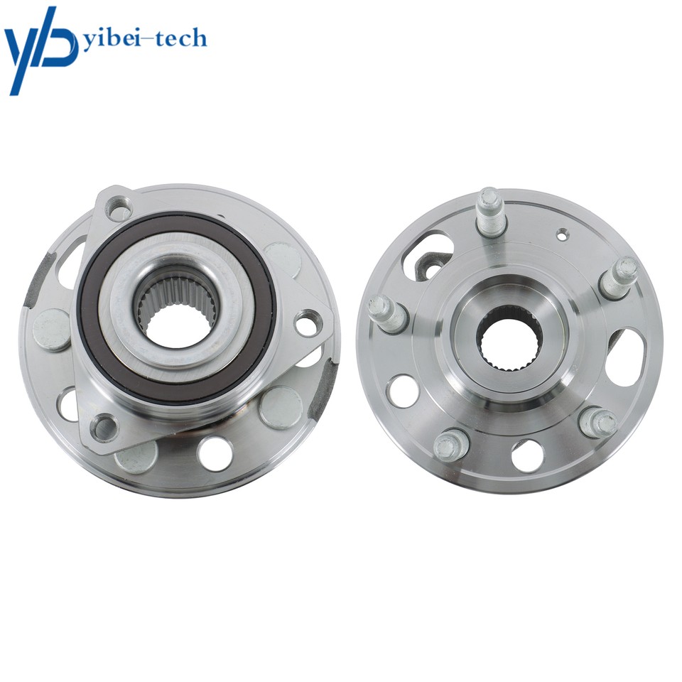 Front Rear Wheel Bearing And Hubs For Chevy Malibu Equinox GMC Terrain ...