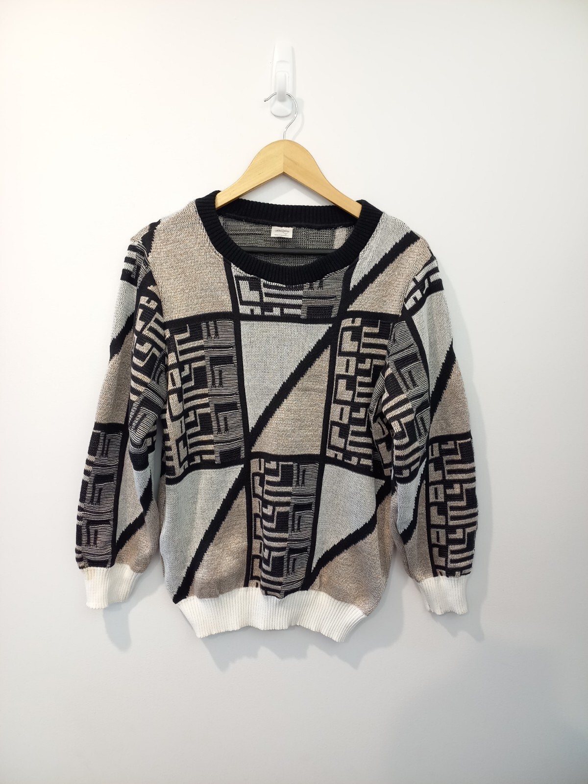 Vintage Retro 80s 90s Sweater Jumper Pullover Knit Keppel Sportswear ...