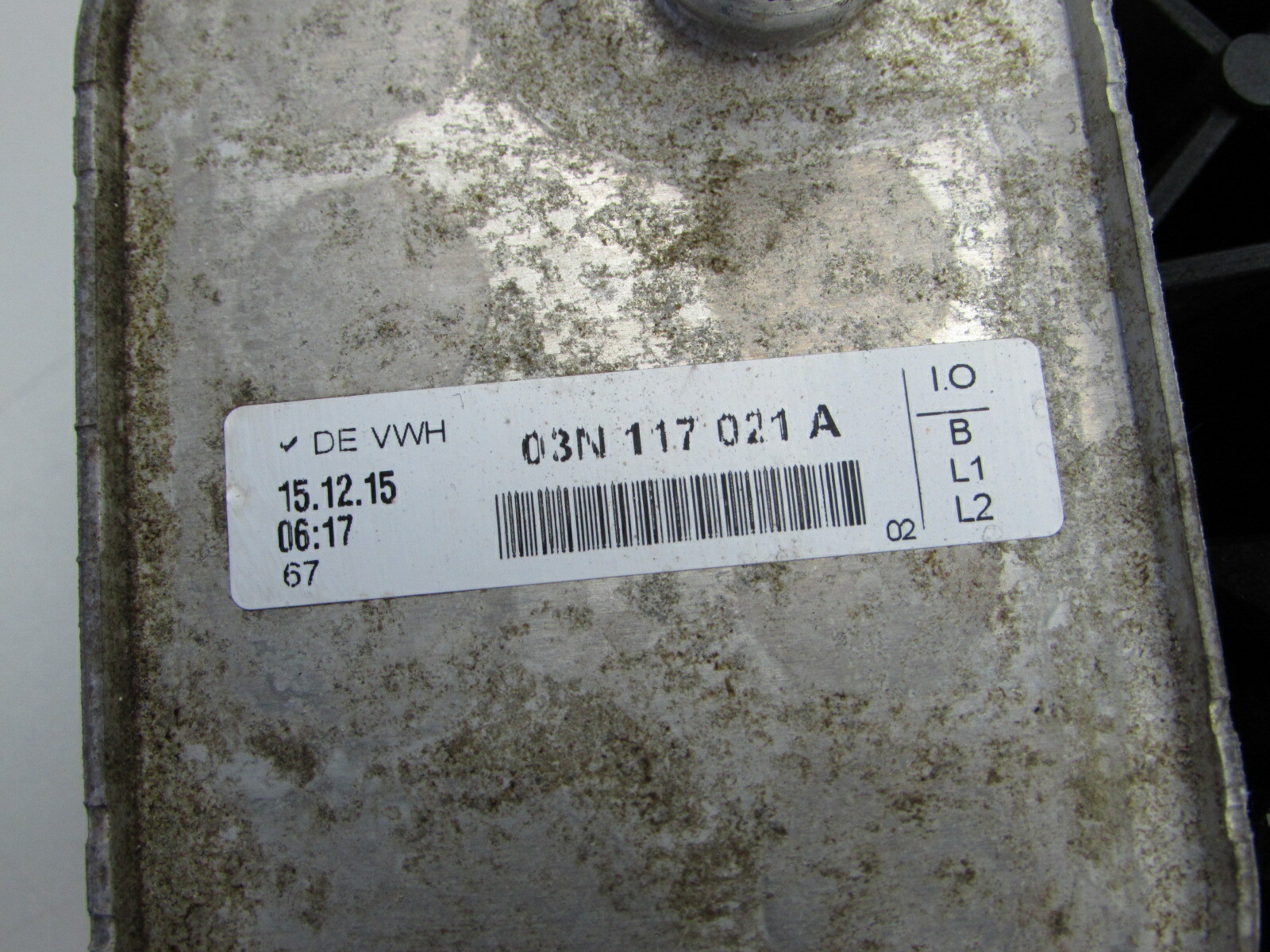 03N115389H Oil Filter Housing 2.0 TDI CNH CSU Audi A4 8K A5 8F 8T A6 4G ...