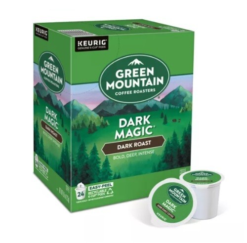 Green Mountain Dark Magic Coffee, Dark Roast, 96 K-cup. Free Shipping ...