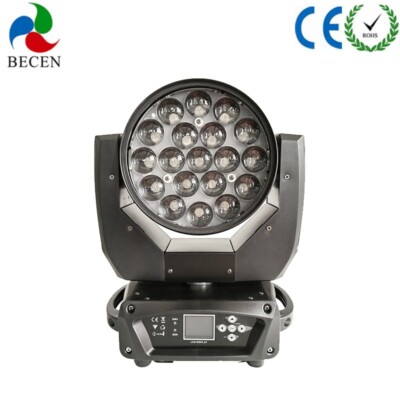 Led Wash Zoom Aura 19x15w RGBW 4in1 Led Zoom moving head light dj Stage ...