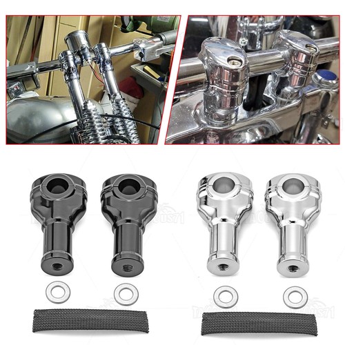 2" 4" 6" Handlebar Risers Clamp For Harley Dyna Defender 01-04 Switchback 12-16 | eBay