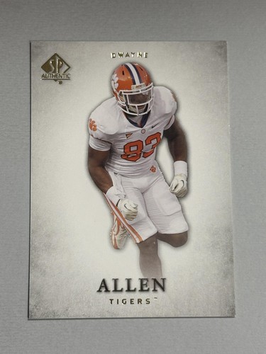Dwayne Allen 2012 SP Authentic Clemson Tigers #35 P143 | eBay