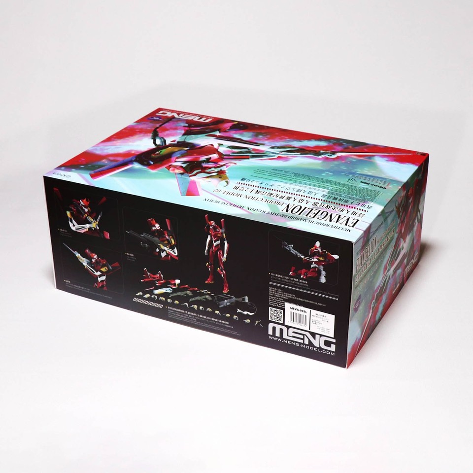 Evangelion Unit 02 Color Divided Mold 18.5in Anime Plastic Model Kit ...
