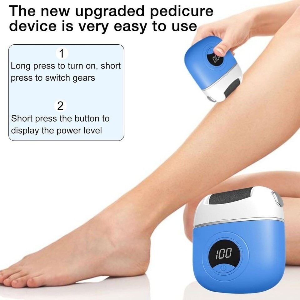 Electric Foot Dead Skin Grinder Foot Pedicure Grinder Remover Callus ...