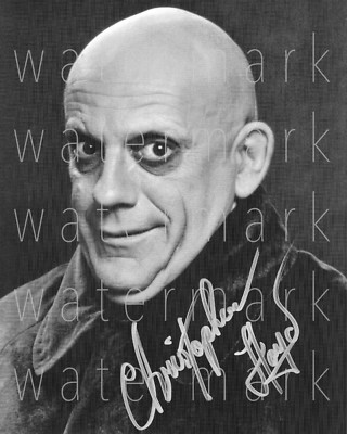 Christopher Lloyd Uncle Fester signed 8X10 print poster picture ...