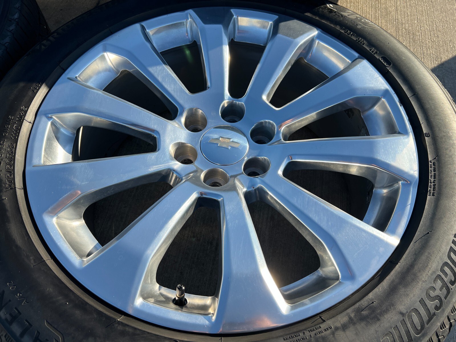 22" Chevy Silverado High Country OEM 5922 wheels rims Tahoe 2020 2021 ...