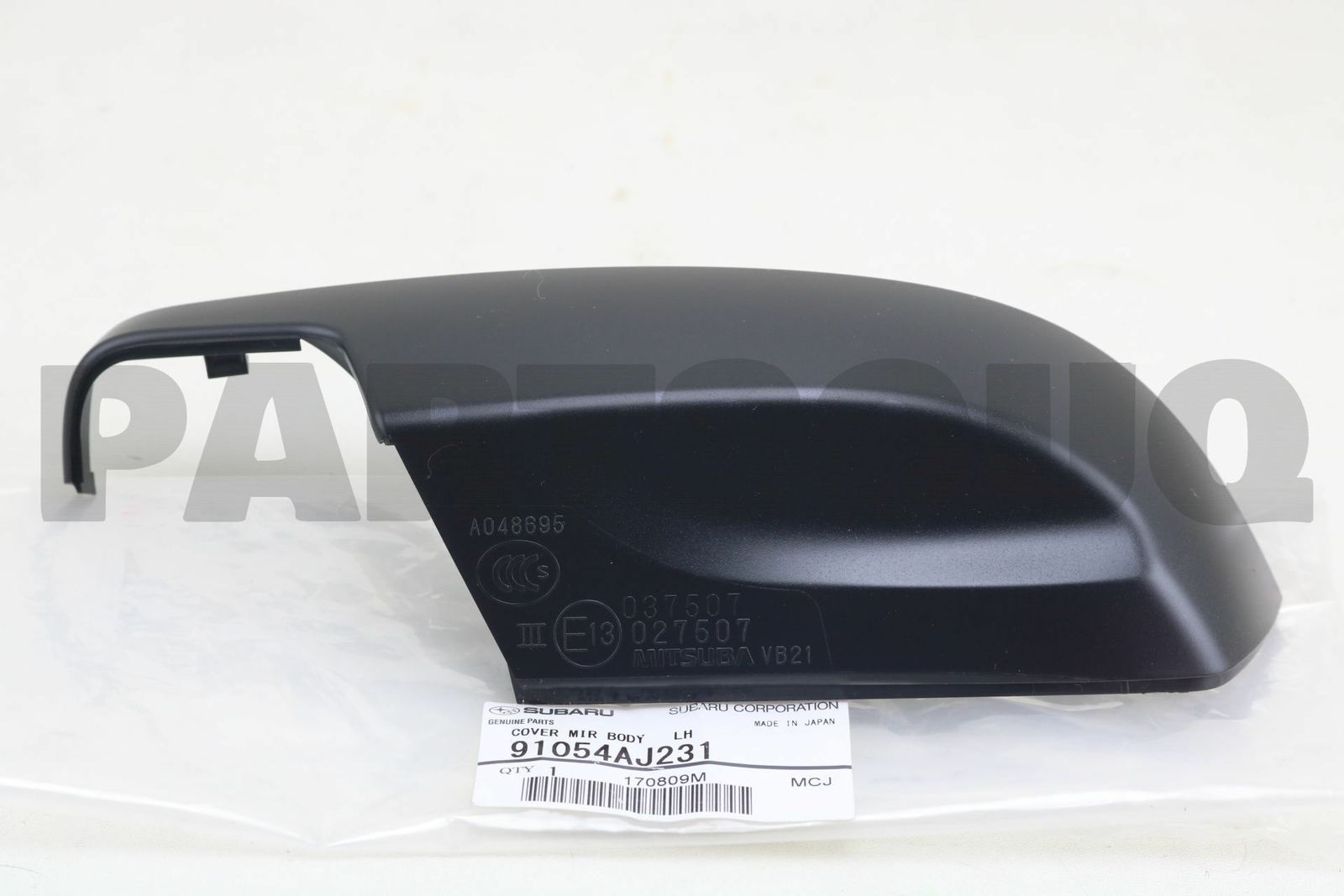 91054AJ231 Genuine Subaru COVER MIR BODY LH 91054-AJ231 | eBay