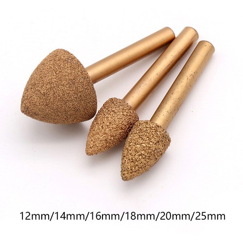 12/14/16/18/20/25mm Brazed Diamond Grinding Head Polishing Drill Bit 6 ...