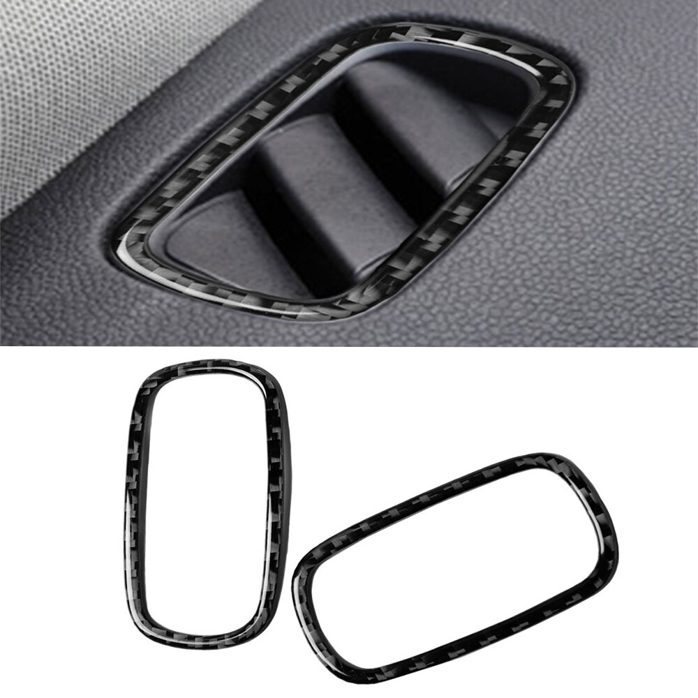 2Pcs Carbon Fiber Air Vent Outlet Cover For Mini Cooper Countryman F60 ...