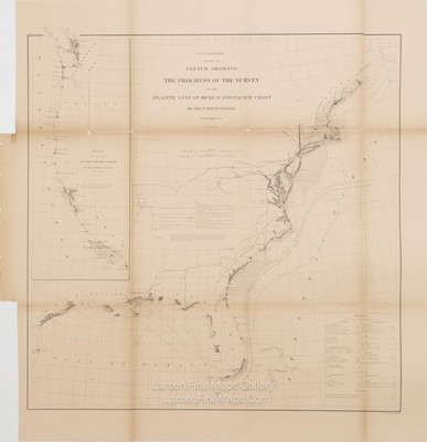 Reproductions - Coast Survey Map Nautical Chart