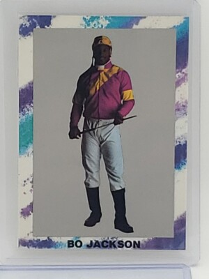 1990 Bo Jackson "Bo Knows" Series - Bo Knows Horse Racing NM/MT | eBay