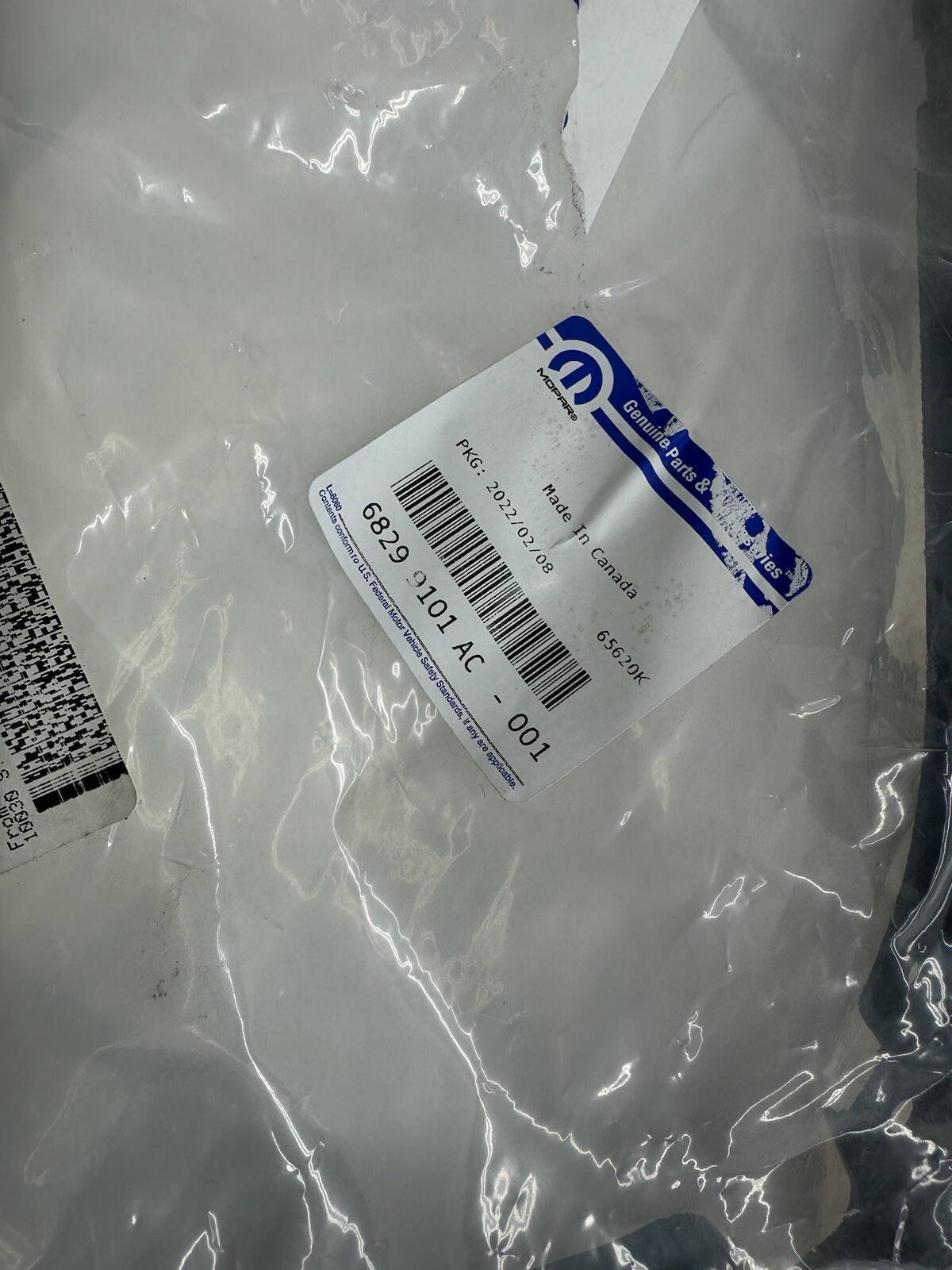 Genuine Mopar Rear Valance Left 68299101AC for sale online | eBay