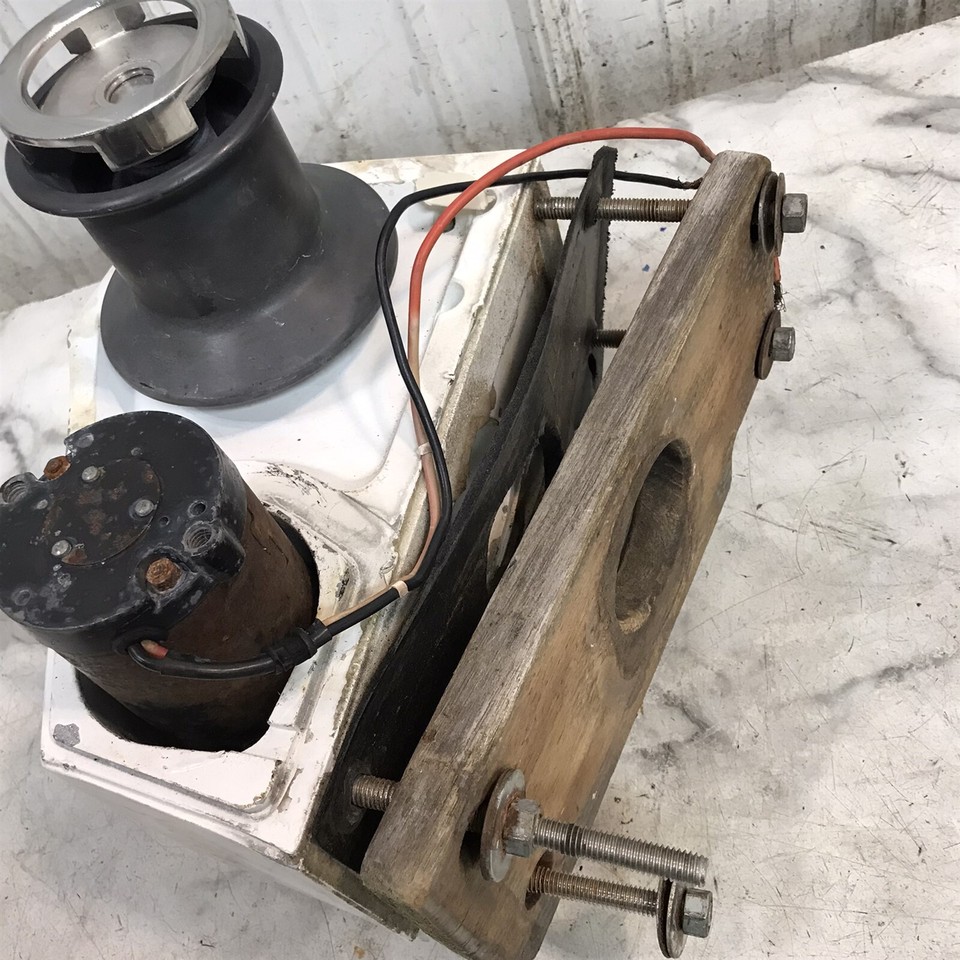 Seawolf Simpson Lawrence electric boat anchor windlass winch Klaxon | eBay