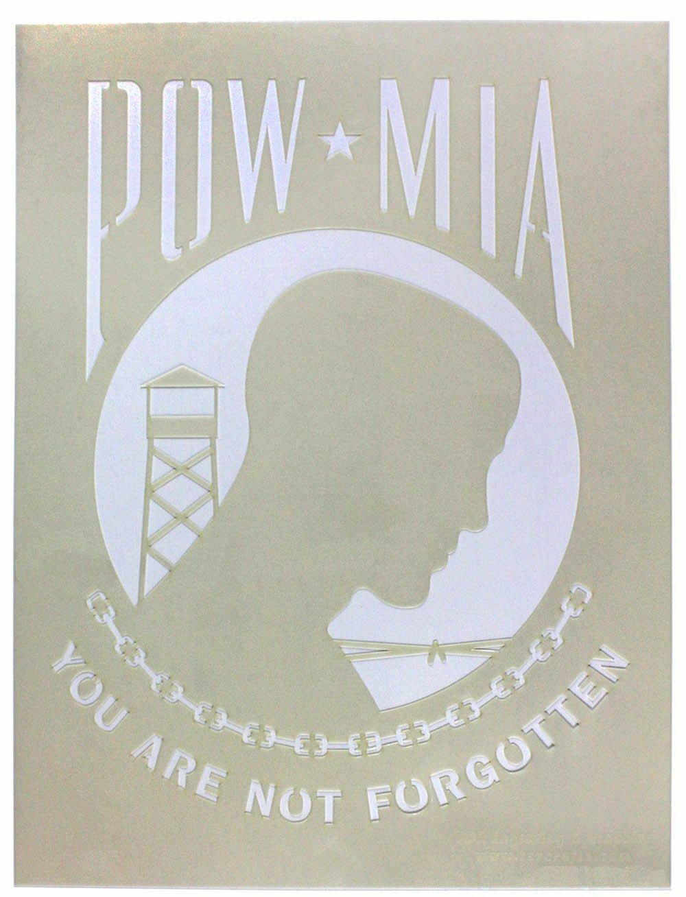 POW-MIA Flag Stencil 18" x 24" Painting /Crafts/ Templates | eBay