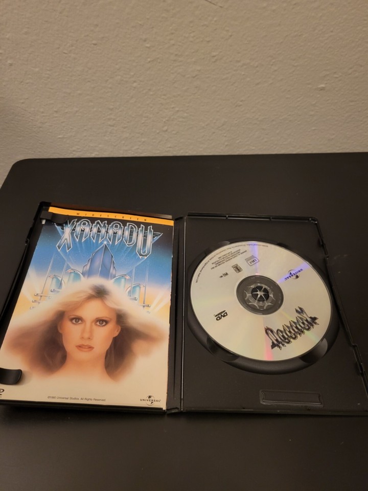 Xanadu (DVD - 1999, widescreen) Olivia Newton-John 1980 CIB Tested W ...