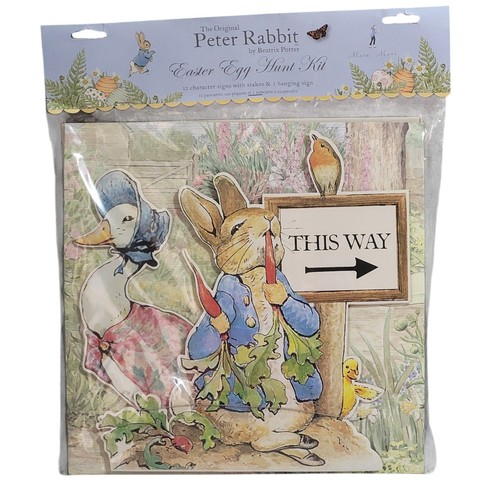 Beatrix Potter Peter Rabbit Easter Egg Hunt Kit 2011 Kids Lawn Activity ...