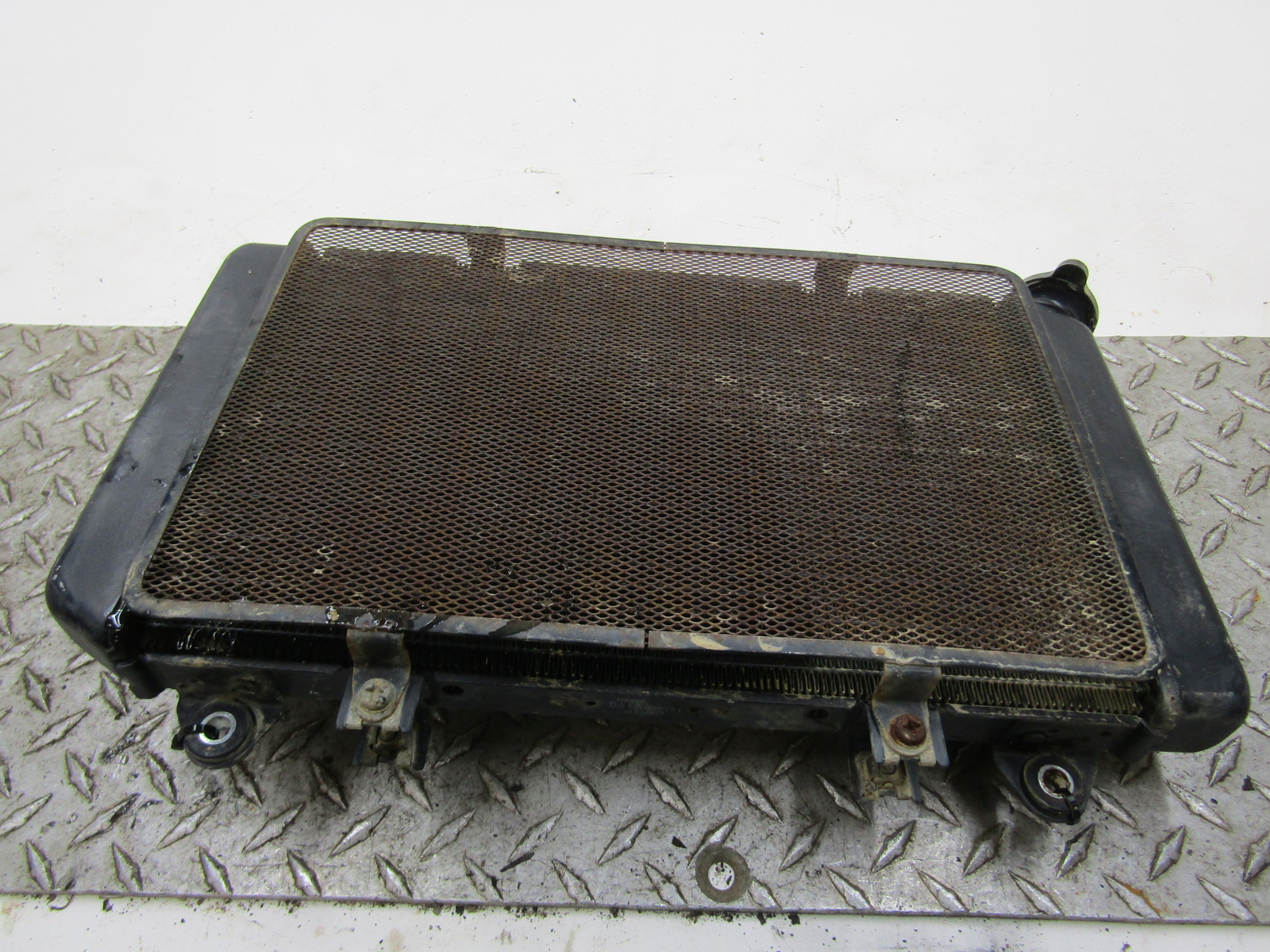 2000 KAWASAKI MULE 2500 ENGINE RADIATOR MOTOR COOLER COOLING RADIATER ...