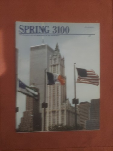 Spring 3100 NYPD Magazine World Trade On Cover 1999 | eBay