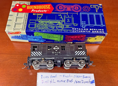 MDC MOW BOXCAB DIESEL LOCOMOTIVE SWITCHER VINTAGE HO - ROUNDHOUSE | eBay