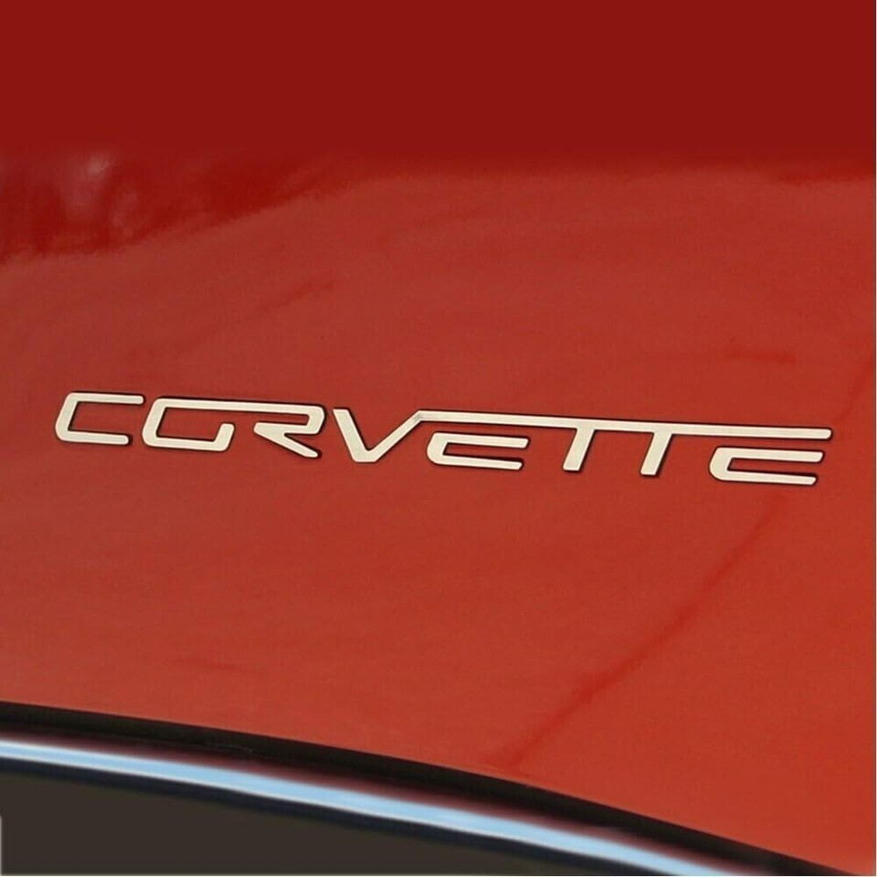 Fits all 2005-2013 C6, Z06, ZR1 or Grand Sport Corvettes Rear Letters ...