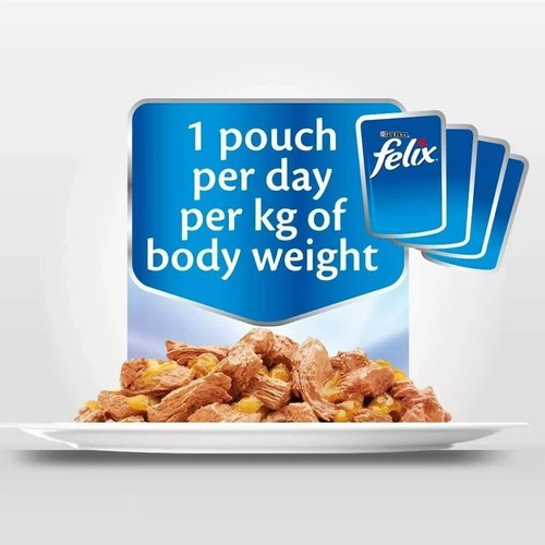Felix As Good As It Looks Meat Menus Wet Cat Food 60 X 85g Bulk Value ...