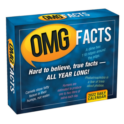 2022 OMG Facts Daily Calendar FAST DELIVERY | eBay