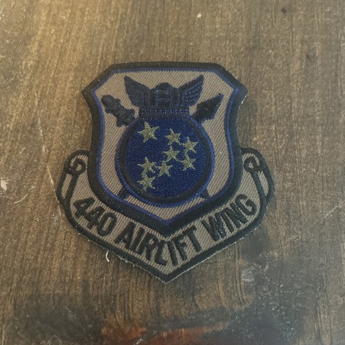 U.S. AIR FORCE 440th AIRLIFT WING PATCH (AFI+) AFRC C-130's POPE ARMY ...