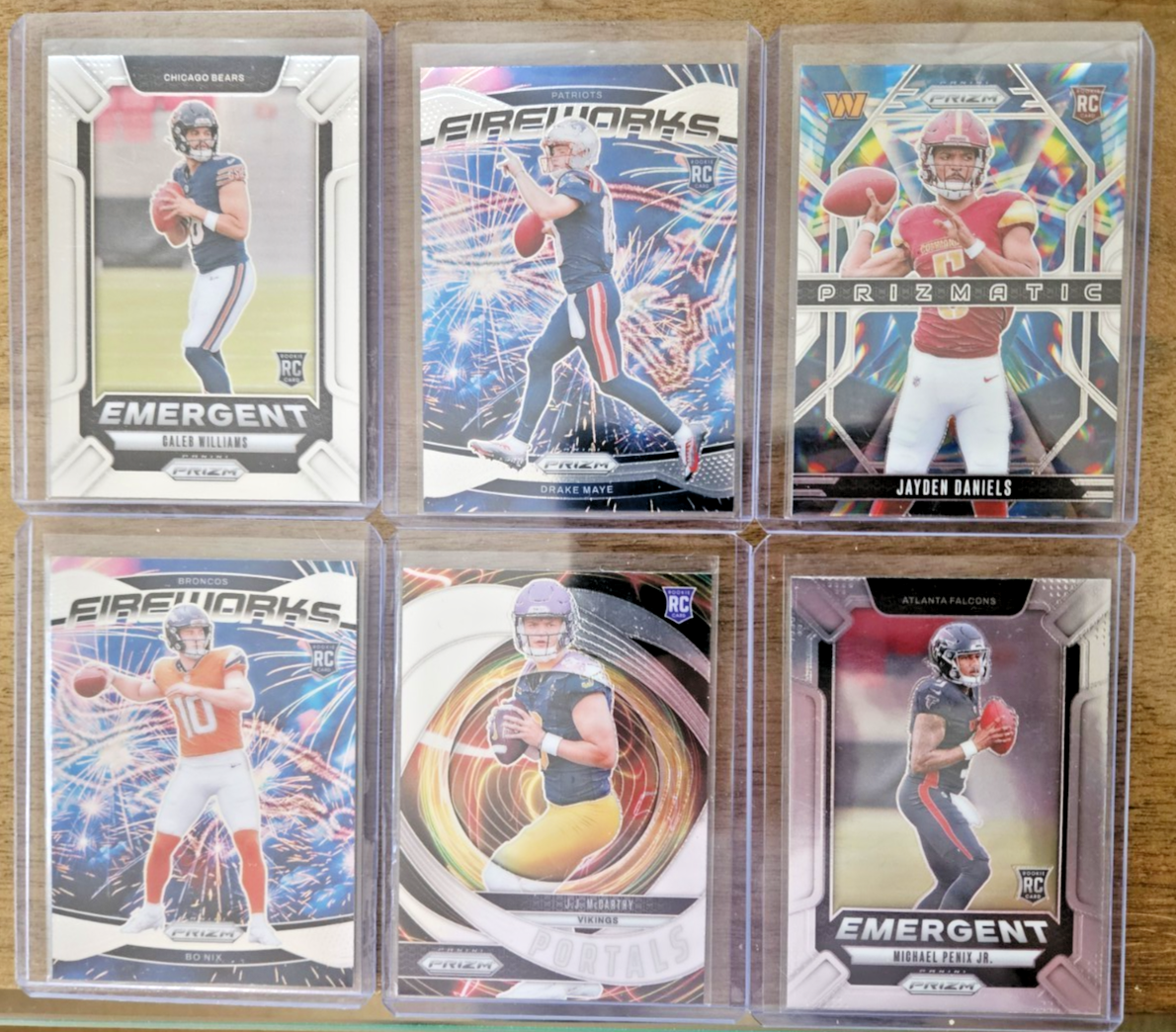 2024 Panini NFL Prizm ROOKIE CARDS - Base & Inserts- Complete your set ...