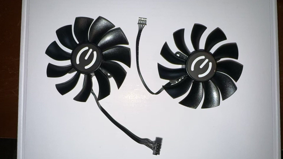 GPU Replacement cooler Cooling Fan For EVGA gtx 1080ti FTW3 | eBay
