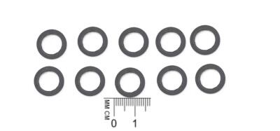 Morco FW0547 3/8"BSP Black Nylon Washer (10/PK) D51 G101 D61 G111E G11E ...