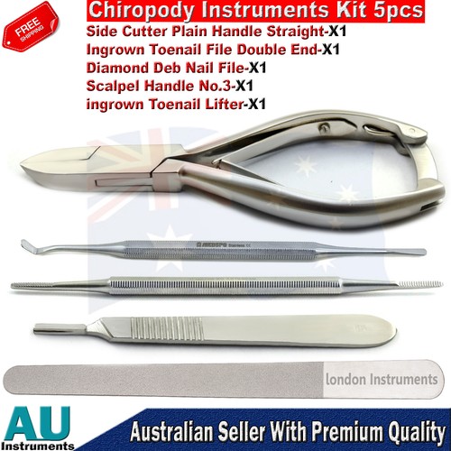 Podiatry instruments Toenail Ingrown Nail Nipper Nail Lifter File ...