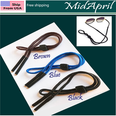 3 pieces Sunglass Eyeglasses Glasses Spectacle Ajustable Sports Holder ...
