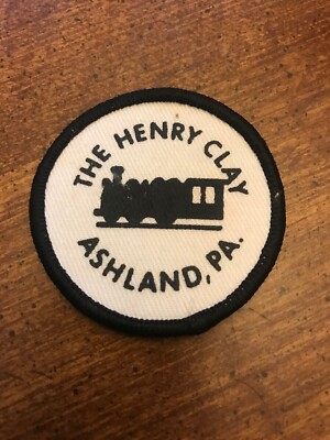 The Henry Clay Steam Engine Ashland Pennsylvania Vintage Patch | eBay