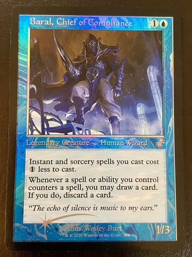 Baral, Chief of Compliance (Retro Frame FOIL) – MTG Time Spiral ...