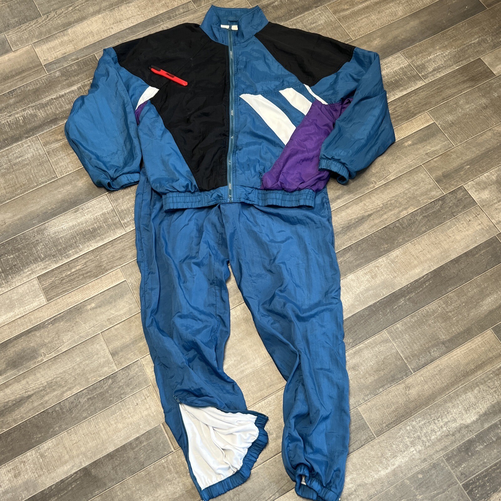 VTG Players Van Heusen Tracksuit Women's Size M Aerob… - Gem