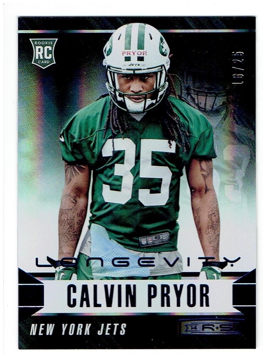 Calvin Pryor 2014 Rookies and Stars Longevity #117 16/25 | eBay