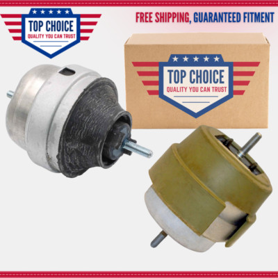 Front Engine Motor Mount Set 2PCS Fits 2003-2005 Audi A4, A4 Quattro 1 ...