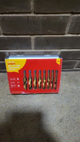 Amtech 8 Piece 13mm (1/2?) HSS (high speed steel) blacksmiths drill bit ...