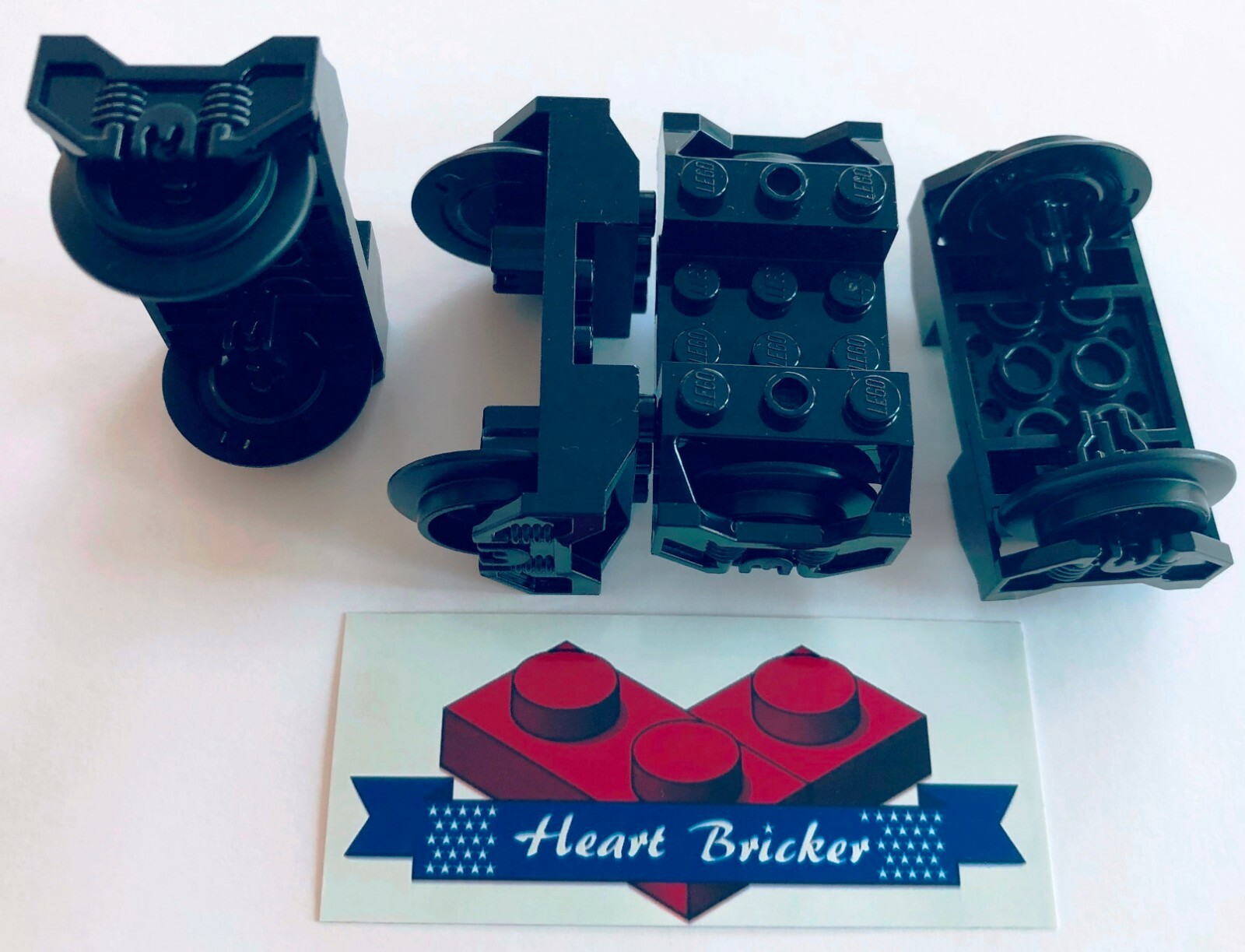 LEGO Train Wheels, Set of 4, 100% Genuine LEGO, Brand New, Fits 9V & RC ...