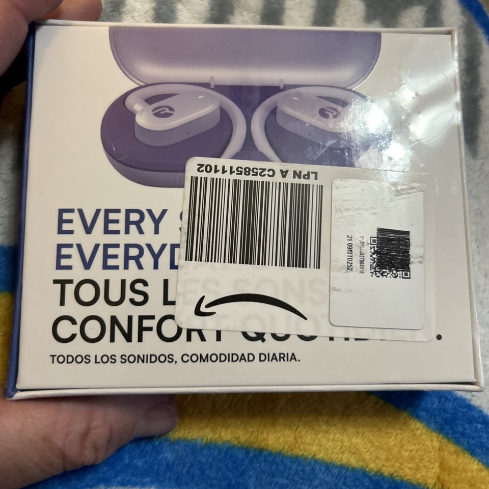 Raycon Fitness Open Earbuds – True Wireless - Hook Design - Black - NEW ...