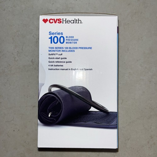 CVS Health Upper Arm Series 100 Digital Pressure Monitor Sfitfit Cuff W ...
