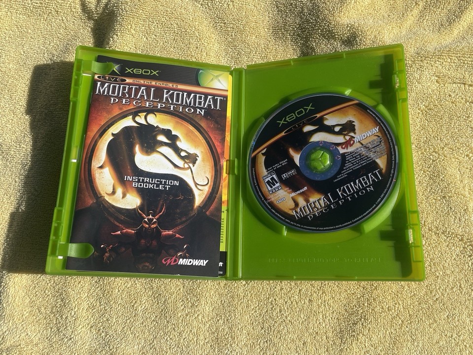 Mortal Kombat: Deception (Microsoft Xbox, 2004) | eBay