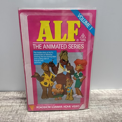 ALF The Animated Series Volume 1 - 1988 VHS Video Big Box Clamshell ...