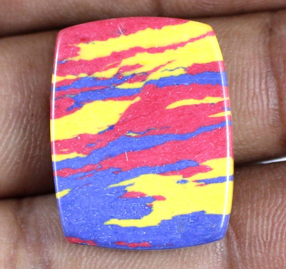 Natural Multi-Color Turquoise 28.40 Ct Cushion Gemstone T9906 Christmas ...