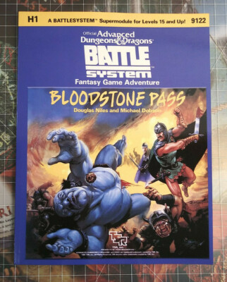 H1 Bloodstone Pass - Dungeons & Dragons - D&D - AD&D | eBay