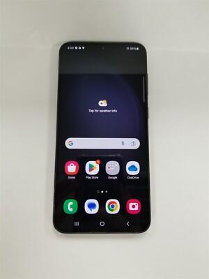 Samsung Galaxy S23+ 256GB Black SM-S916U (Unlocked) Fully Functional ...
