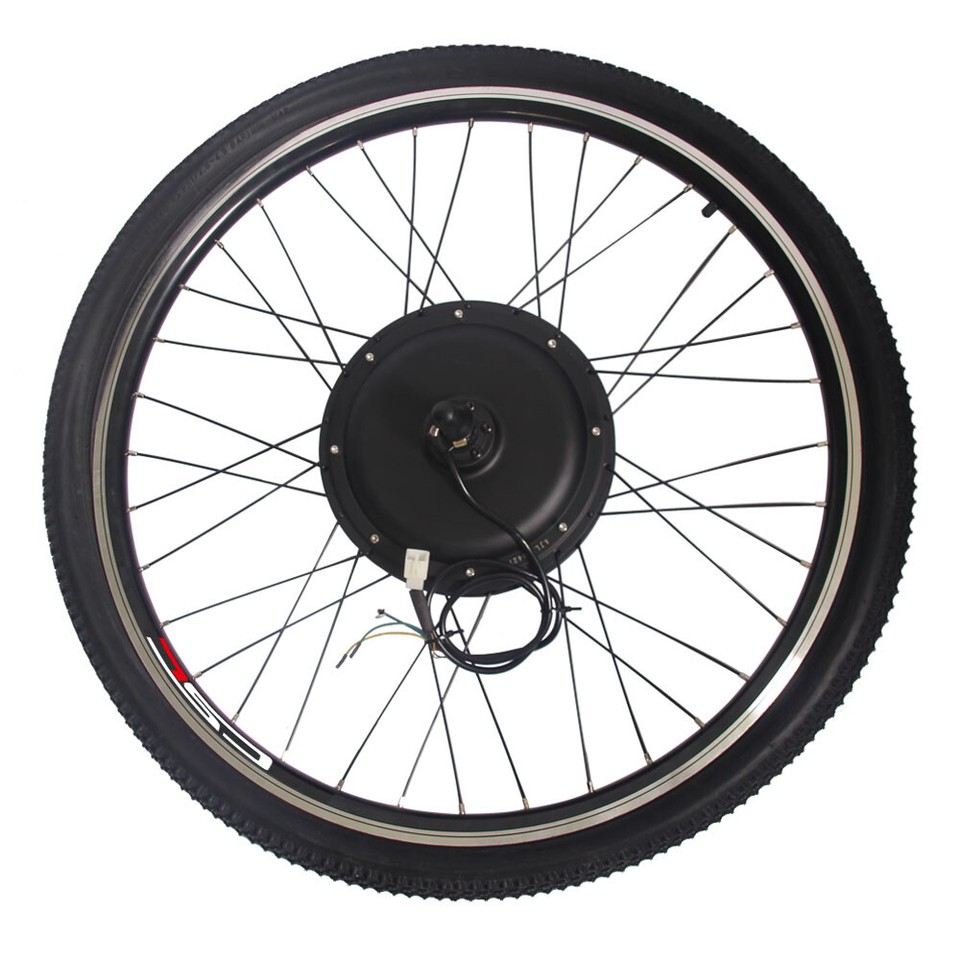 MTB E-bike Rear Wheel Replacement With Tire and Tube 36/48V Brushless ...
